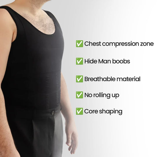 Men’s Slimming Compression Tank – Hemisphere | Balance Your Life